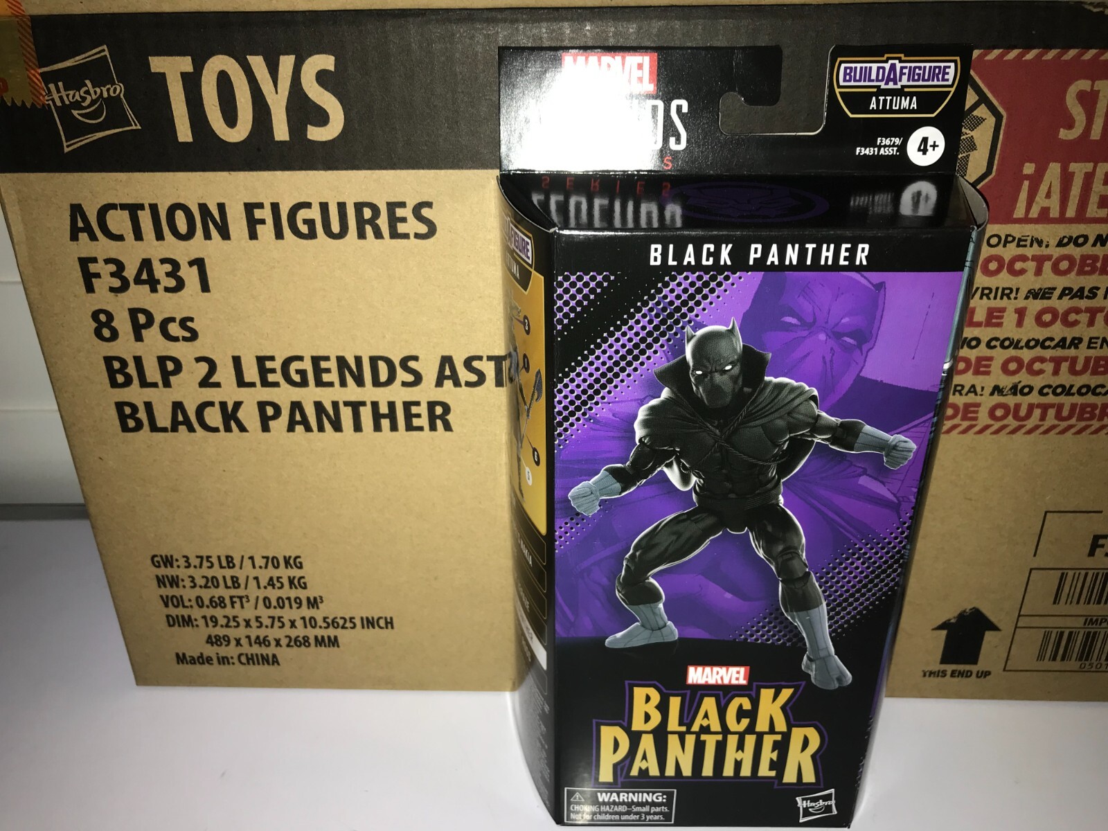 Marvel Legends Series Black Panther Classic BAF Attuma 6" Figure MINTY NEW