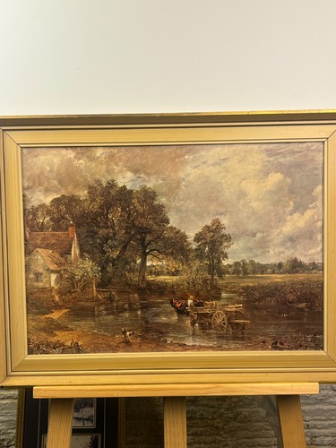 Vintage, Framed Art print, "The Hay Wain" by John Constable | eBay