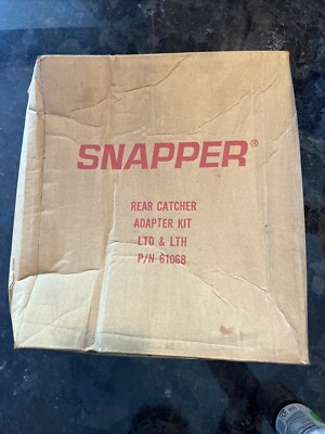 Snapper Part # 61068 Rear Catcher Adapter Kit | eBay