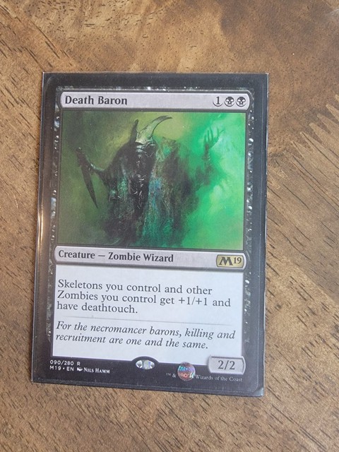 MTG Death Baron Core Set 2019 090/280 Regular Rare for sale online | eBay