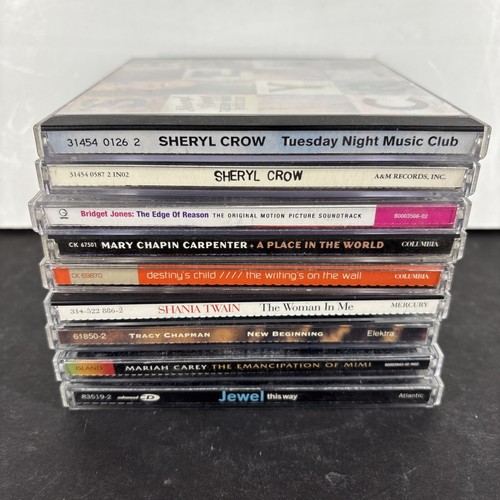 Lot Of 9 Diva Girls 90s Country Pop Cds Mariah Carey Jewel Shania Twain Crow | eBay