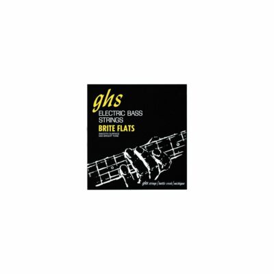 GHS Brite Flats - ML3075 - Bass String Set, 4-String, Medium Light 052 ...