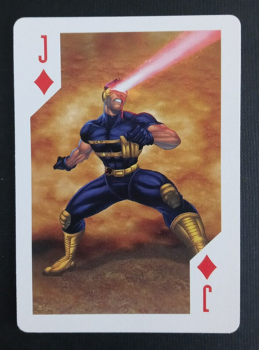 2003 Marvel X-Men Playing Card Cyclops Jack Diamonds | eBay