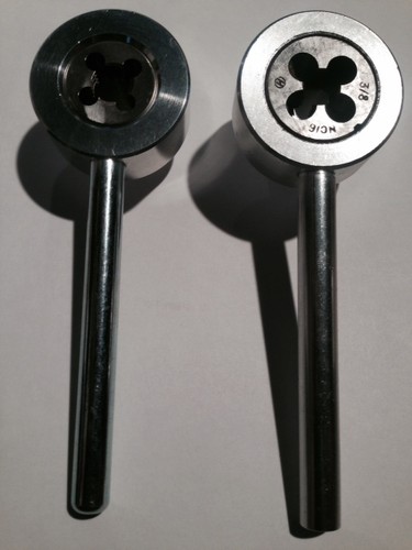 THREADED ROD CHASER 3/8 1/2 DIE FOR PIPE HANGERS CONDUIT & FIRE ...