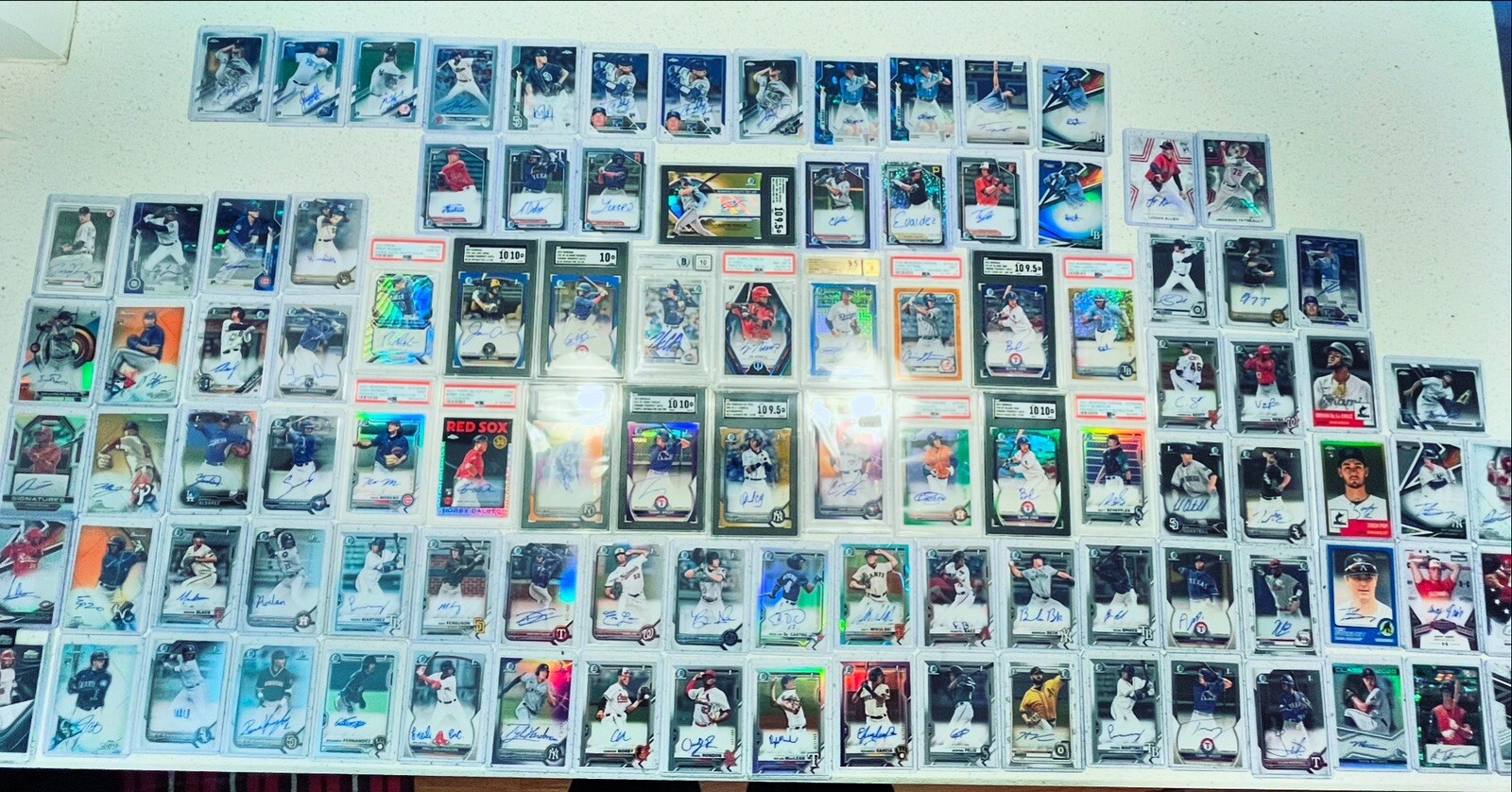 All Years of Bowman Baseball Cards Big Image Gallery with Most bids on Ebay