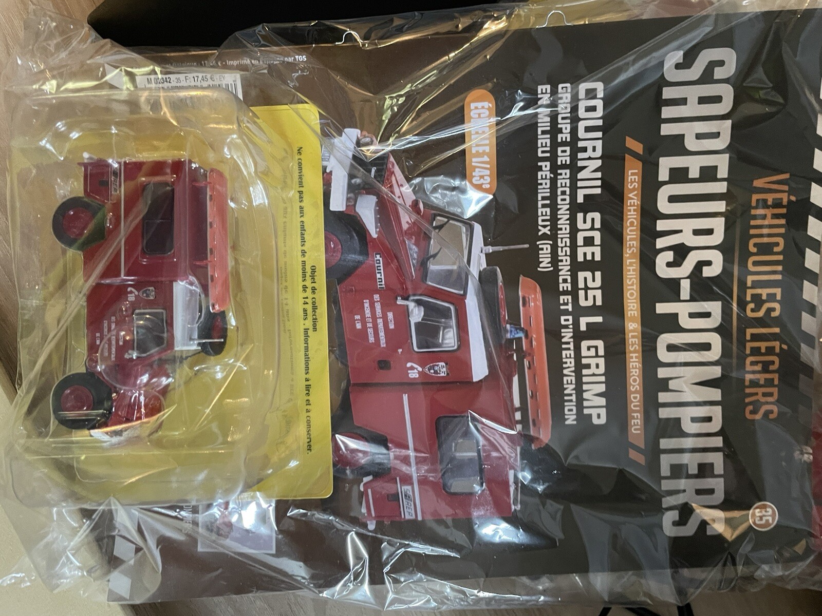Véhicules Légers Sapeurs-pompiers Hachette Collection Numero 1 A Numero ...