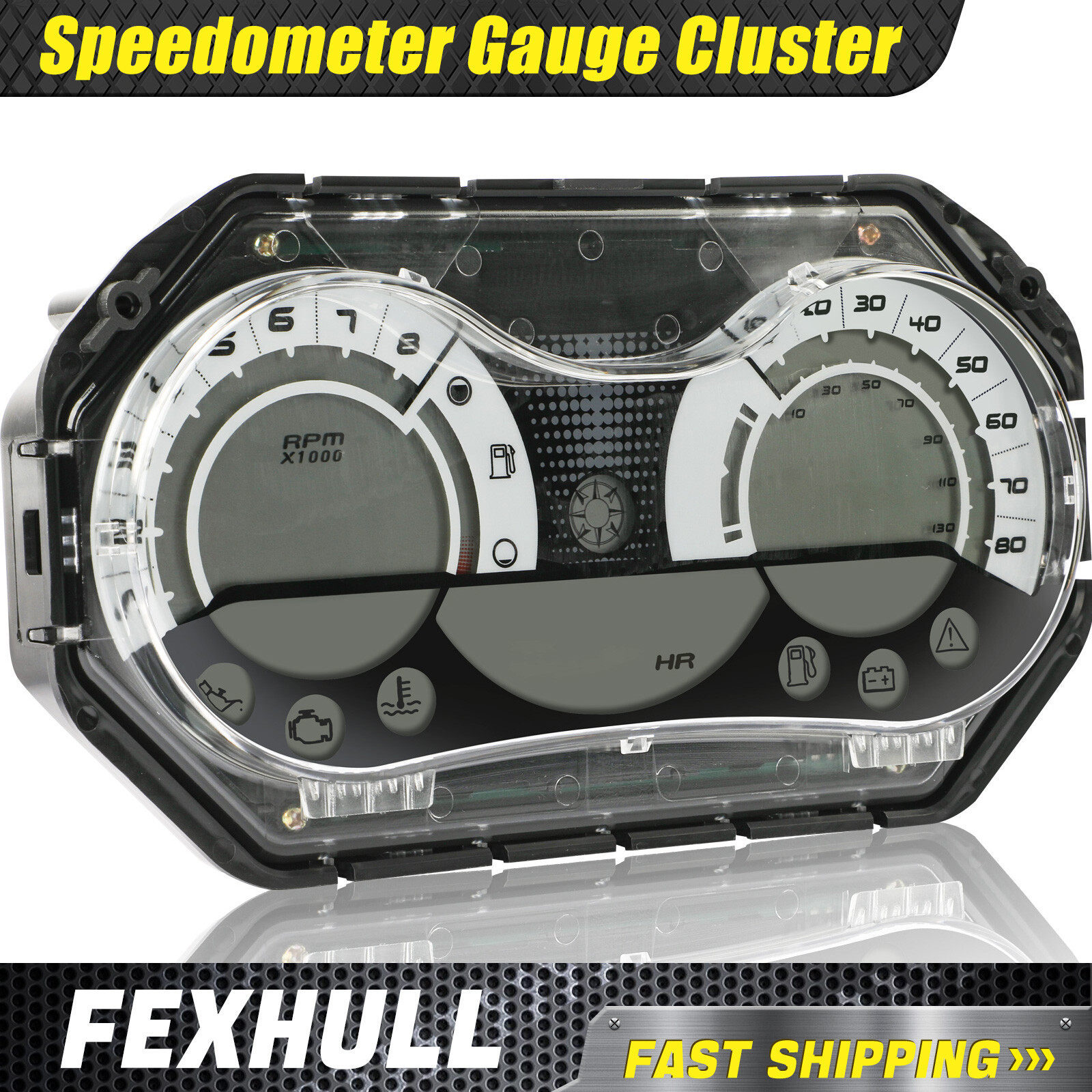 LCD Speedometer Gauge Cluster For Sea Doo BRP GTX RXP RXT Wake 06-11 ...