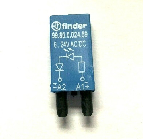 99.80.0.024.59 Finder LED Indicator Module for 6-24V AC/DC coil | eBay