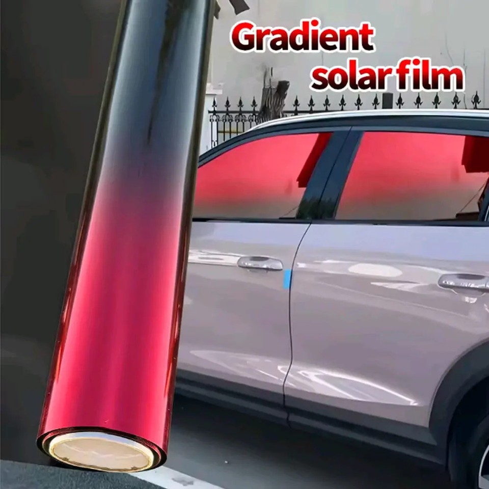 Gradient Car Window Tint Film UV Heat Resistant Privacy Peel & Stick | eBay