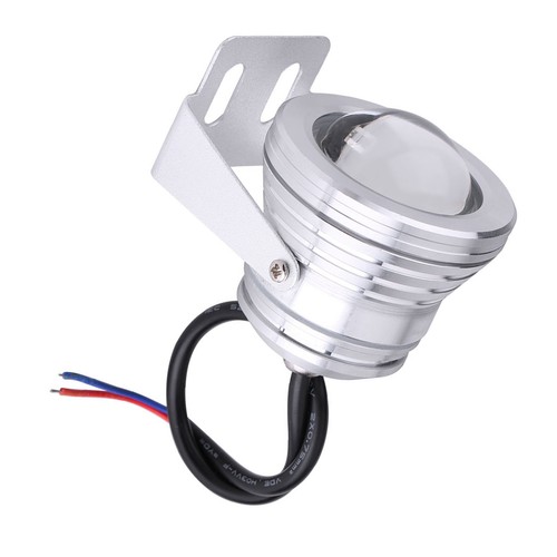 ˇMarine Boat Yacht 10W 12V RGB LED Spot Light Rainproof Lamp With ...