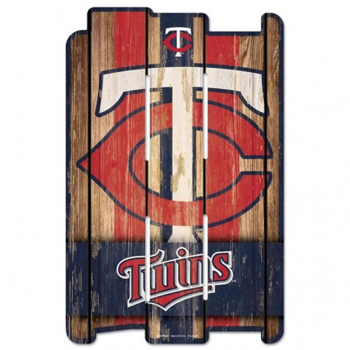 Minnesota Twins Sign 11x17 Wood Fence Style 32085018809| eBay