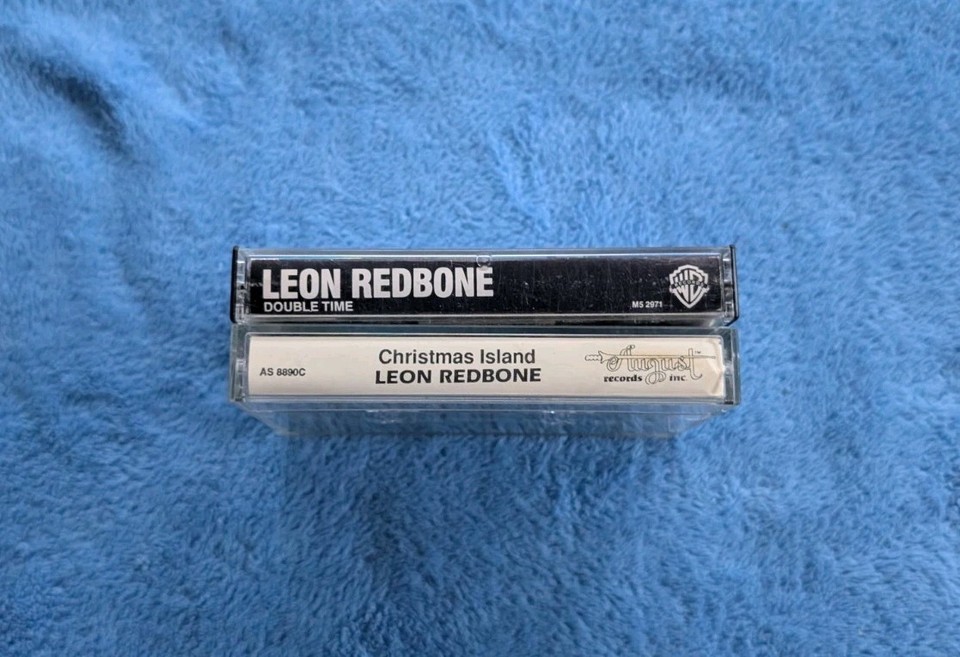 LEON REDBONE 2 Cassette Tape Lot Jazz Blues Double Time Christmas ...