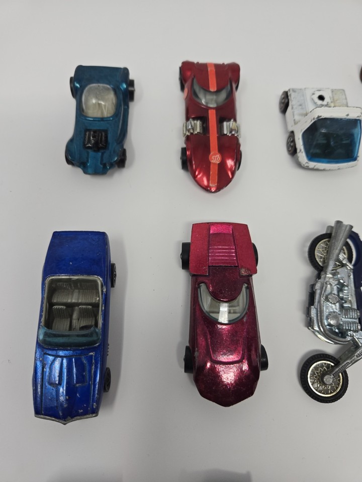 Hot Wheels Redline Lot of 12 Cars #6 of 18 Red Line Lot | eBay
