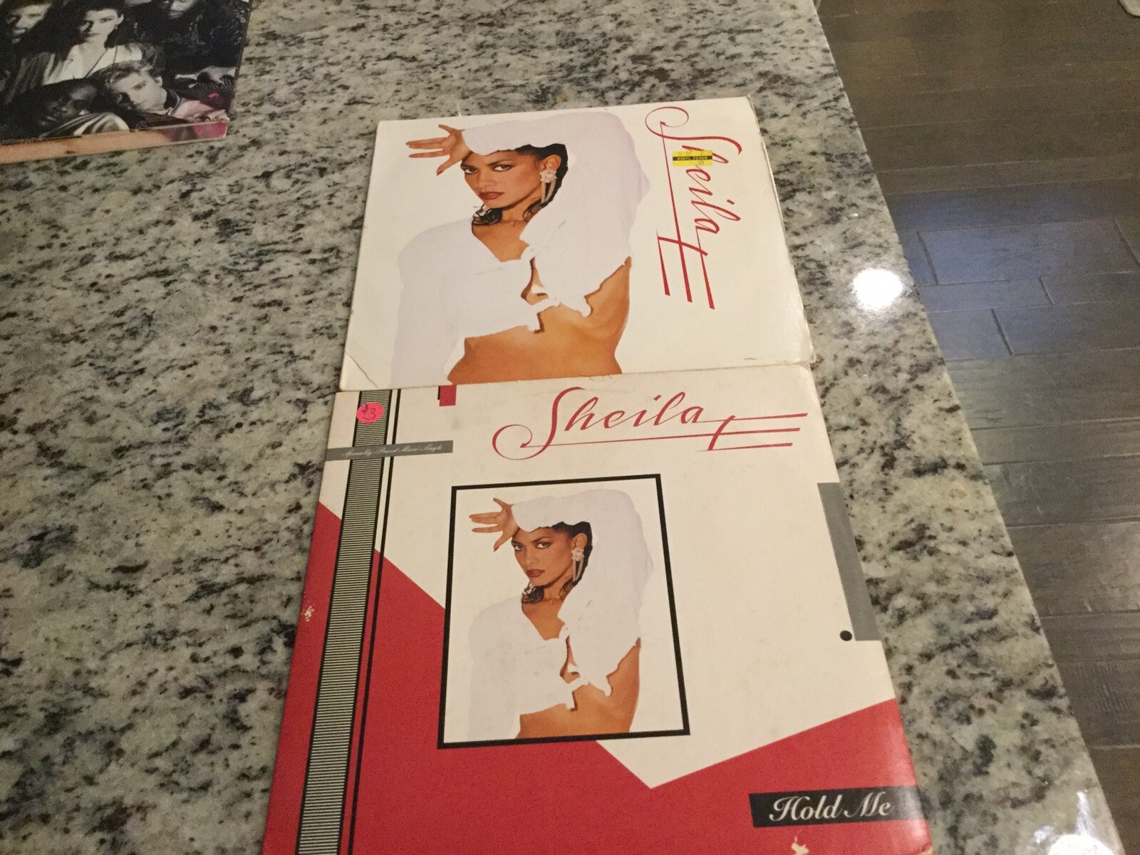 Sheila E vinyl lot sheila e album and hold me vinyl single | eBay