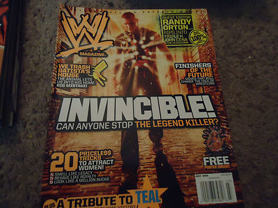 WWE MAGAZINE JULY 2009-RANDY ORTON COVER | eBay