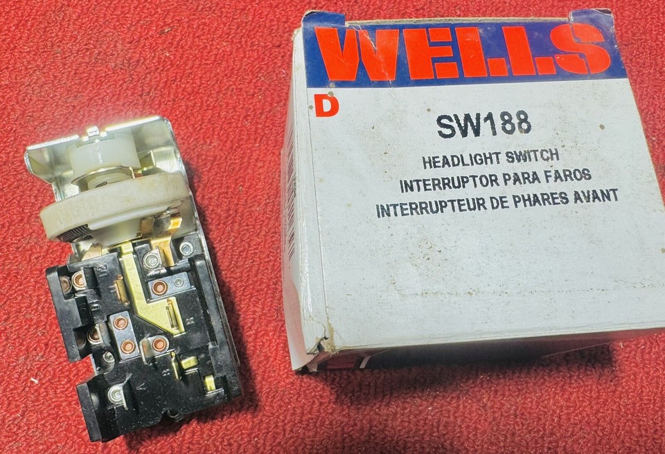 WELLS SW188 1981-85 FORD TRUCK HEAD LIGHT SWITCH NEW IN BOX | eBay