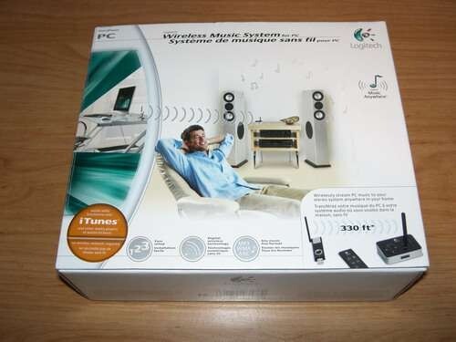 Logitech Wireless Music System For Pc, USB Transmitter Stereo Receiver ...