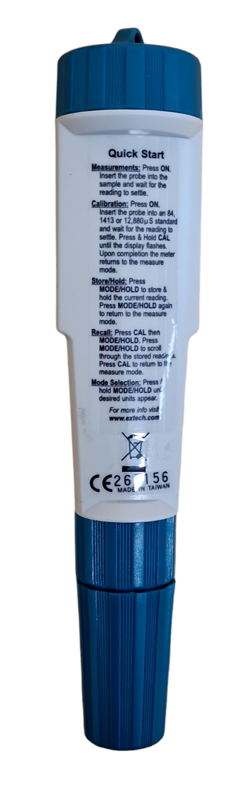 Extech EC400 ExStik II Conductivity, Temperature, TDS & Salinity Meter ...