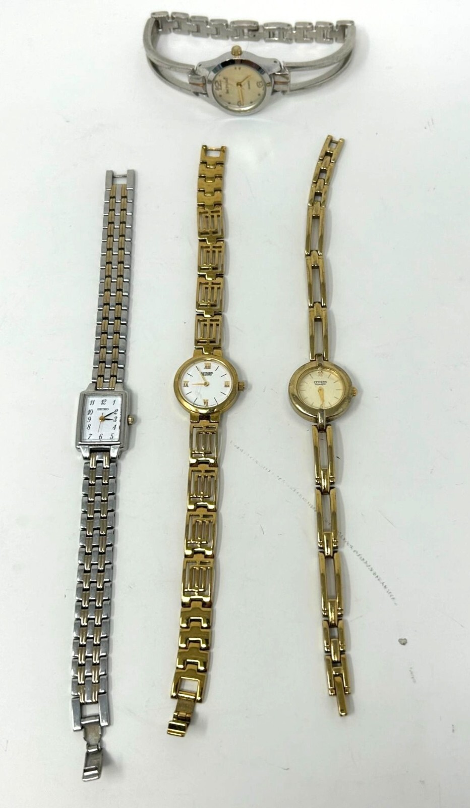Vintage Lot of 5 Watches - Citizen ~ Seiko ~ Timex ~ Bay Studio | eBay