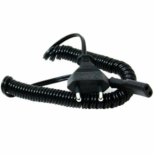 2 Pin Plug Electric Shaver Razor Charger Lead Cable For Braun Remington ...