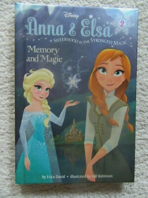 Disney Frozen Anna & Elsa Memory and Magic NEW Hardcover Ages 6-9 ...