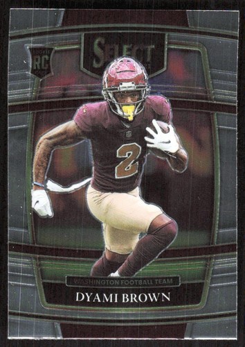 2021 5777C Panini Select Dyami Brown Rookie Washington Football Team ...