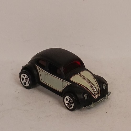 Hot Wheels VW Volkswagon Beetle Bug Diecast 1:64 Scale Black Vintage ...