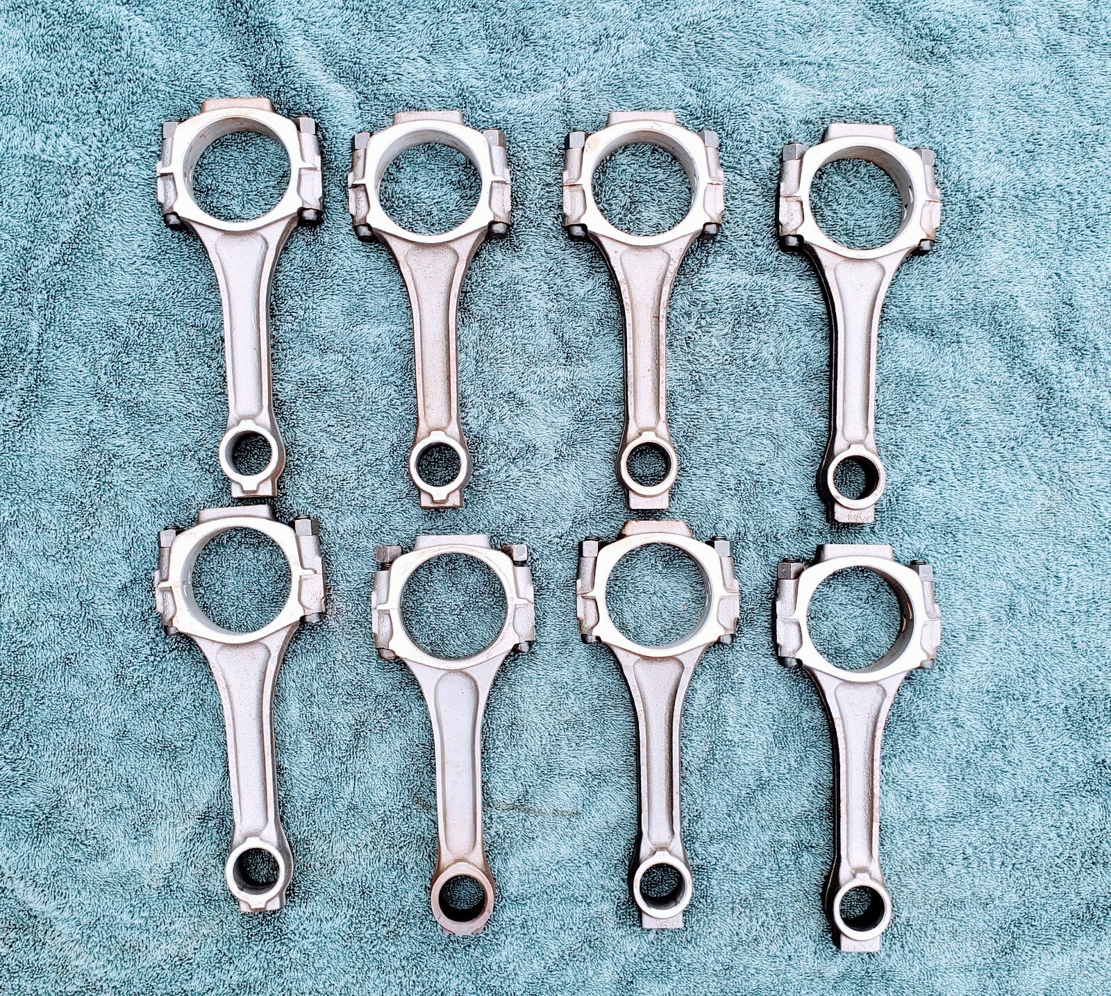 3/8 Connecting Rod Bore 2.3252 BB Chevrolet 366 396 402 427 454 Set Of ...