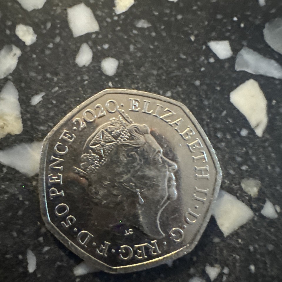 Rare Diversity Built Britain 50p Fifty Pence Coin Collectors Genuine ...