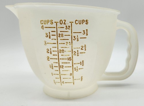 Vintage Tupperware 4 Cup Measuring Pitcher 1288-2 | eBay