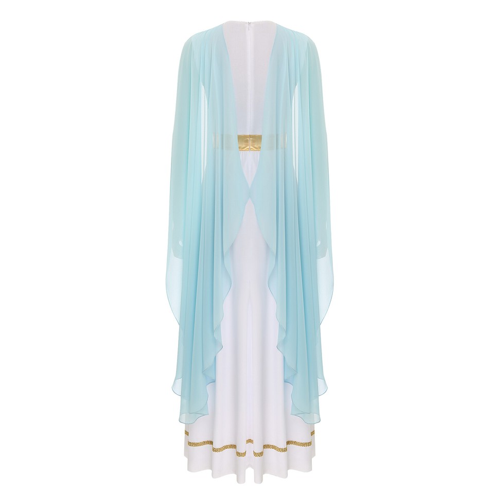 Women's Praise Dance Dress Ceremony Church Costume Shiny Liturgical ...