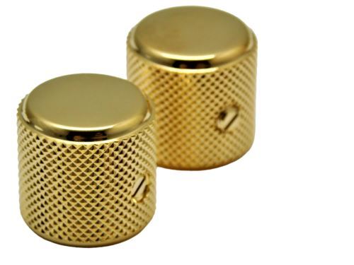 Gold Light Weight Aluminum Telecaster Knobs sold shaft 1/4" | eBay