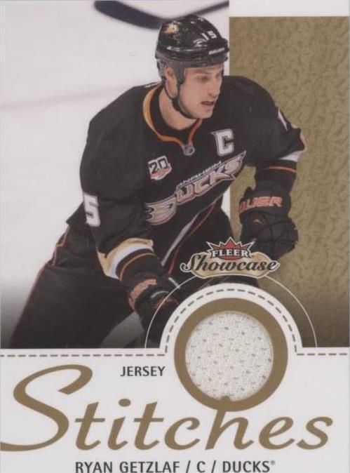 2013-14 Fleer Showcase - Stitches Ryan Getzlaf #S-RG (MEM) for sale ...