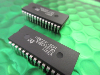 M28C64C-20PI ORIGINAL STM M28C64 28C64 64Kbit 8KX8 Parallel EEPROM NEW ...