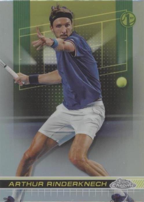 2024 Topps Chrome - Arthur Rinderknech #118 Refractor (RC) for sale ...