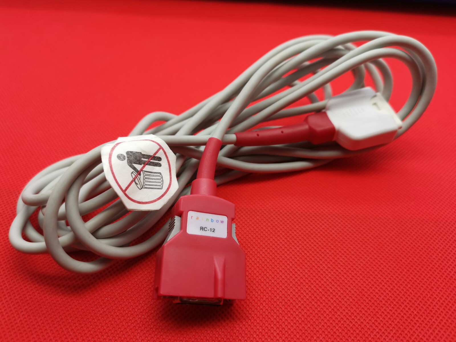 Masimo SET RC-12 Rainbow Patient Cable 12ft 3.7m Ref#2404 800000099871 ...
