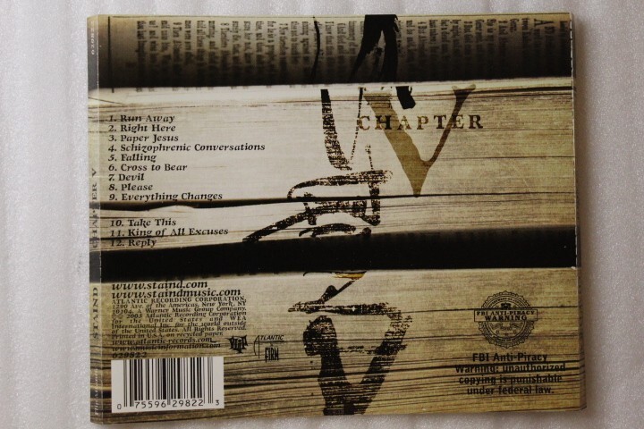 Staind – Chapter V CD Alternative Rock 75596298223 | eBay
