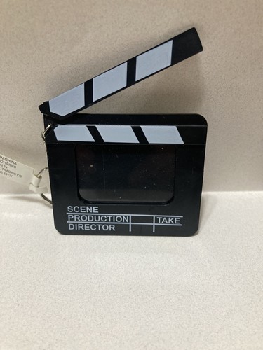 MINI DIRECTORS CLAPBOARD PHOTO KEYCHAIN FRAME NEW IN PACKAGE | eBay