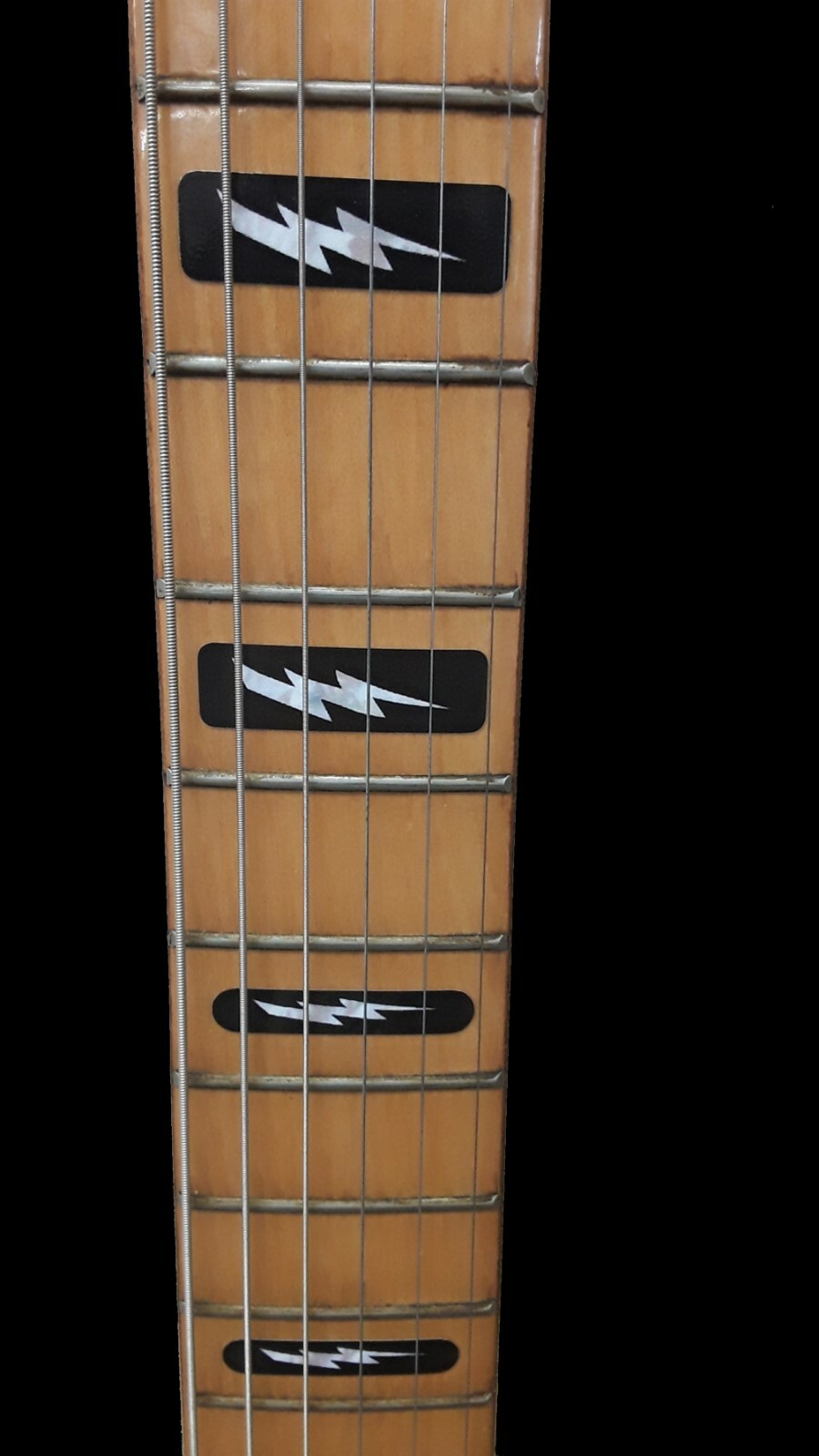 Lightning Bolts - Guitar Fret marker fretboard decals sticker overlay ...