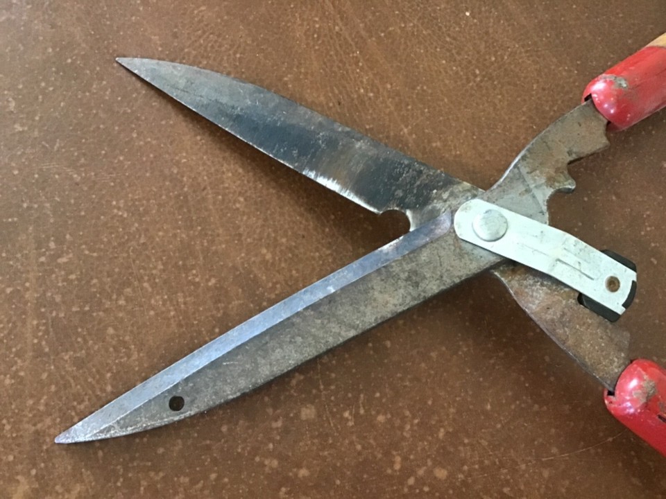 Hedge Trimmers Garden Shears ~ Topiary Shrub Grass Garden Tool Clippers ...