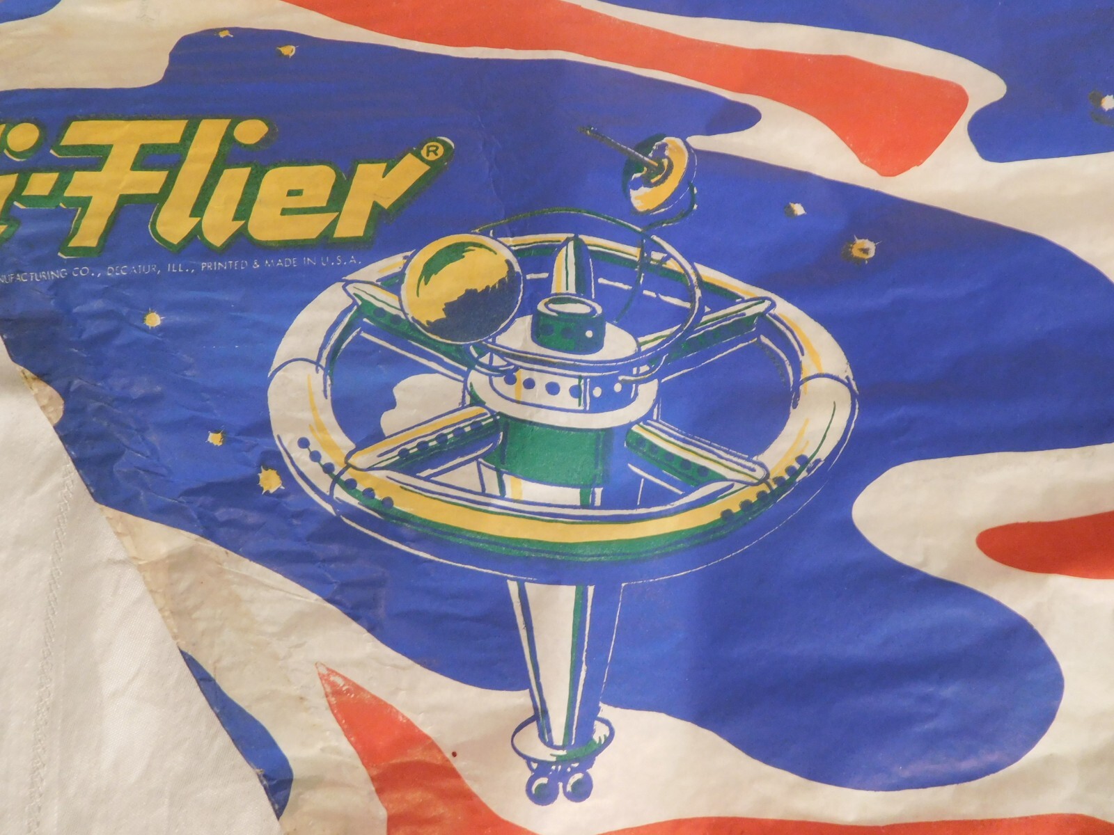 7 Vintage .19 cent Space Race 1960's Hi-Flyer Kites ~ Space Race Age ...