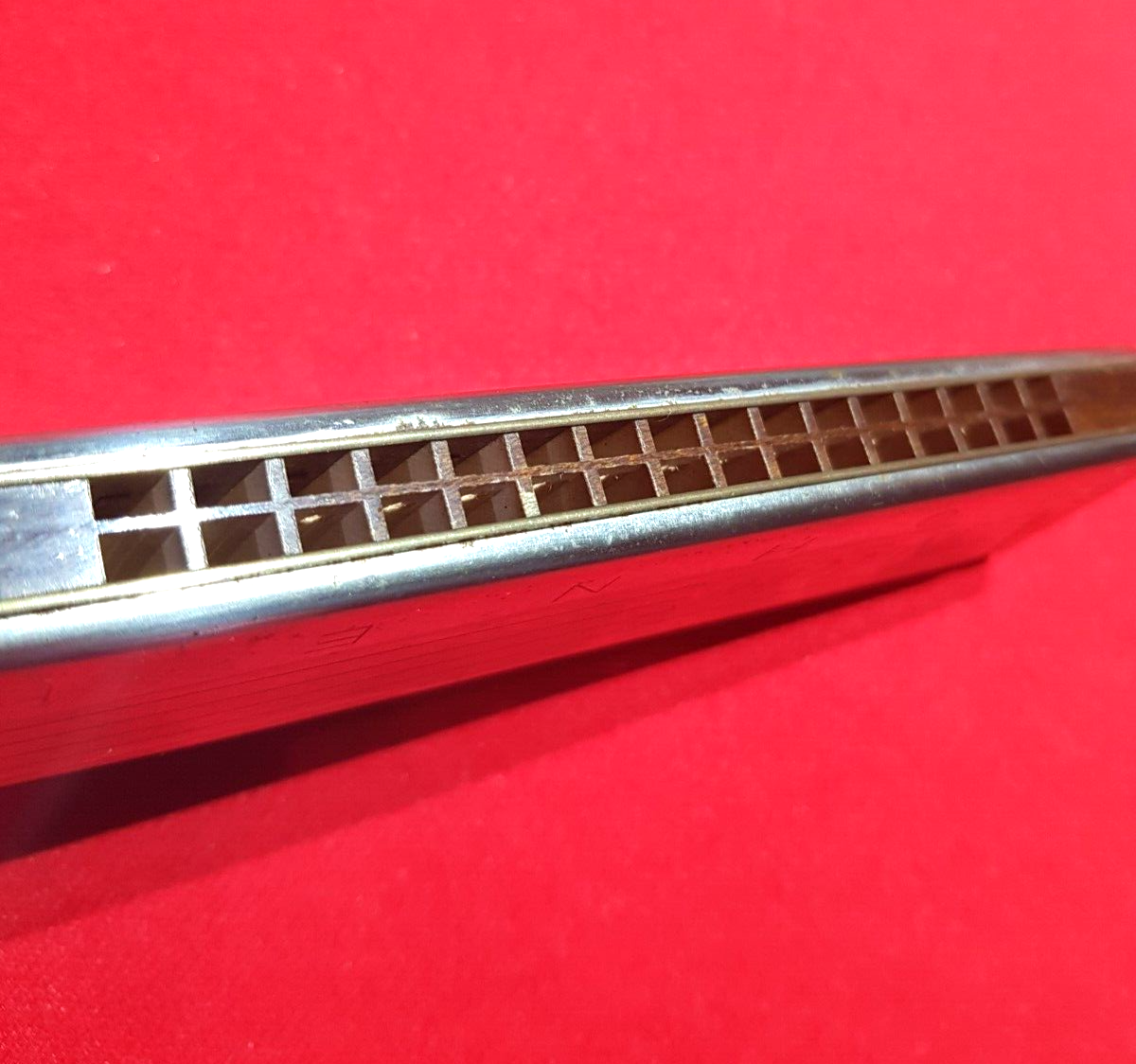 VINTAGE HOHNER ECHO HARMONICA 32 HOLE MADE IN GERMANY | eBay