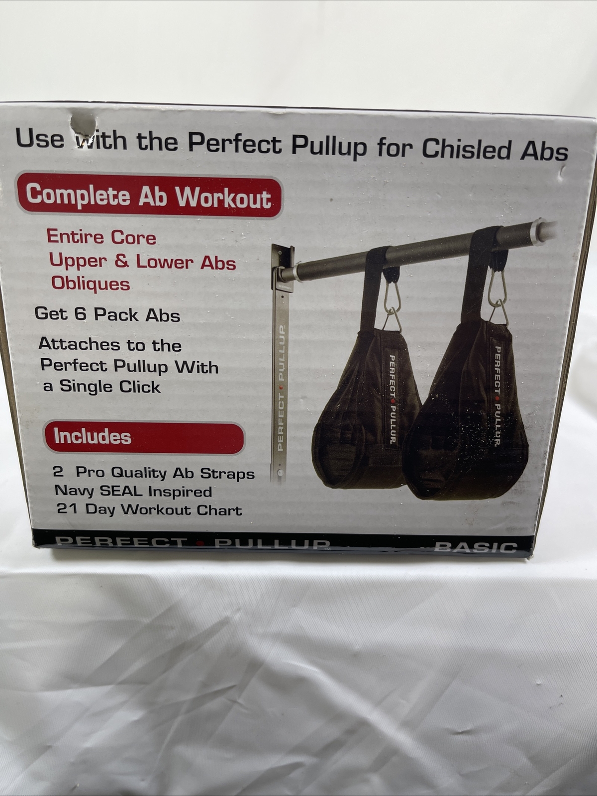 Perfect Pull Up Exercise Fitness ABS AB Straps Abdominal Crunch Workout ...