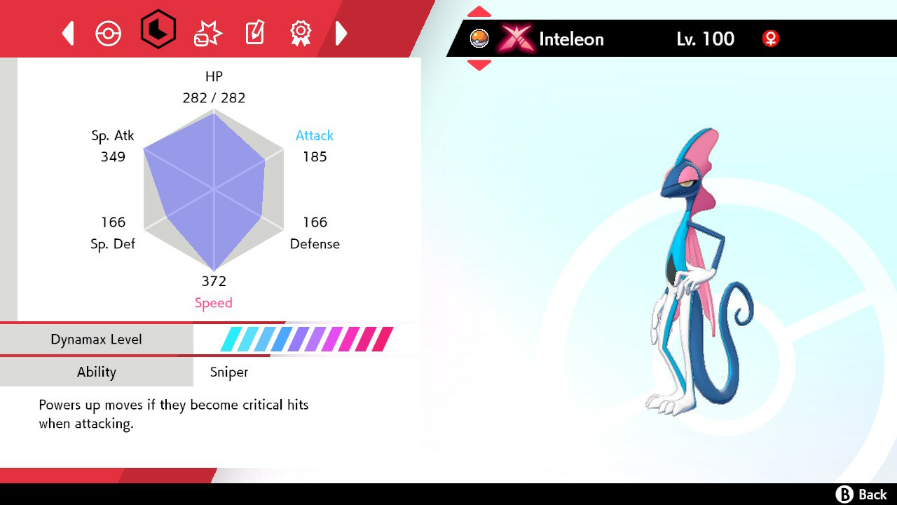 Gmax Shiny Inteleon (HA) Pokemon Sword and Shield 🚀Fast Delivery🚀 | eBay