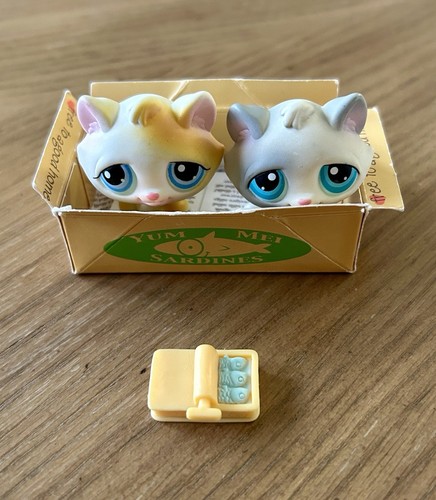 Littlest Pet Shop Authentic LPS Pet Pairs Kitten #52 Kitten #53 ...