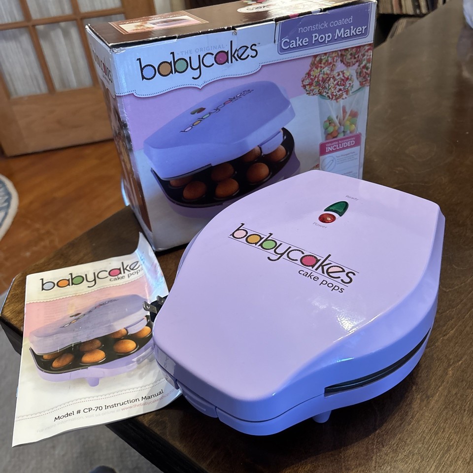 The Original® BABYCAKES™ Nonstick Coated Cake Pop Maker Model CP-94LV ...