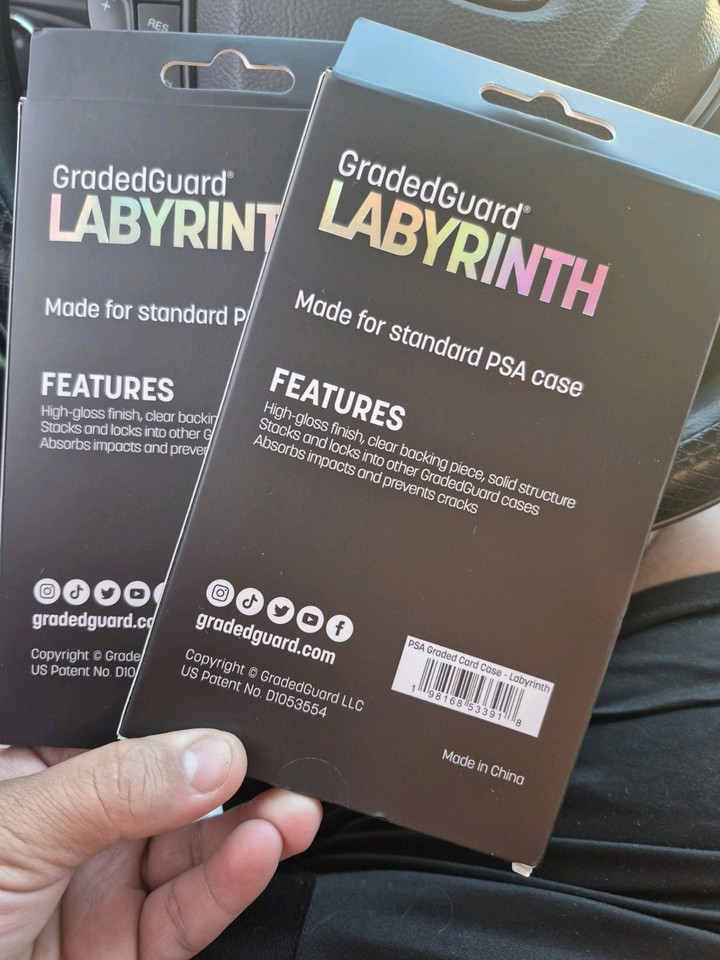 Graded Guard PSA Labyrinth Graded Guard Card Protector Limited Edition ...