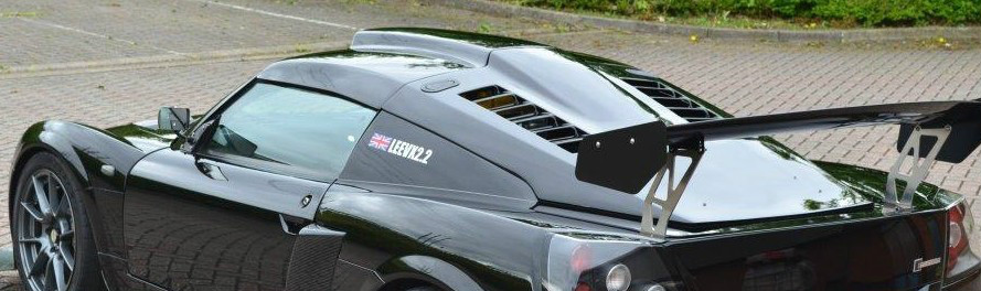 Vauxhall VX220 & Opel Speedster fibreglass vented engine cover / rear ...