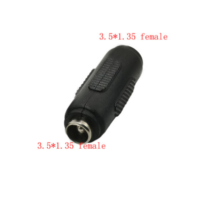 DC 3.5 × 1.35mm Female To Female Connector Coupler Power Adapter Jack ...