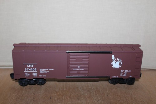 KMT / Frank's Roundhouse New Jersey Central (CNJ) Boxcar # 574105 ...